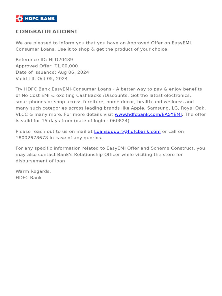 Congratulations! | PDF