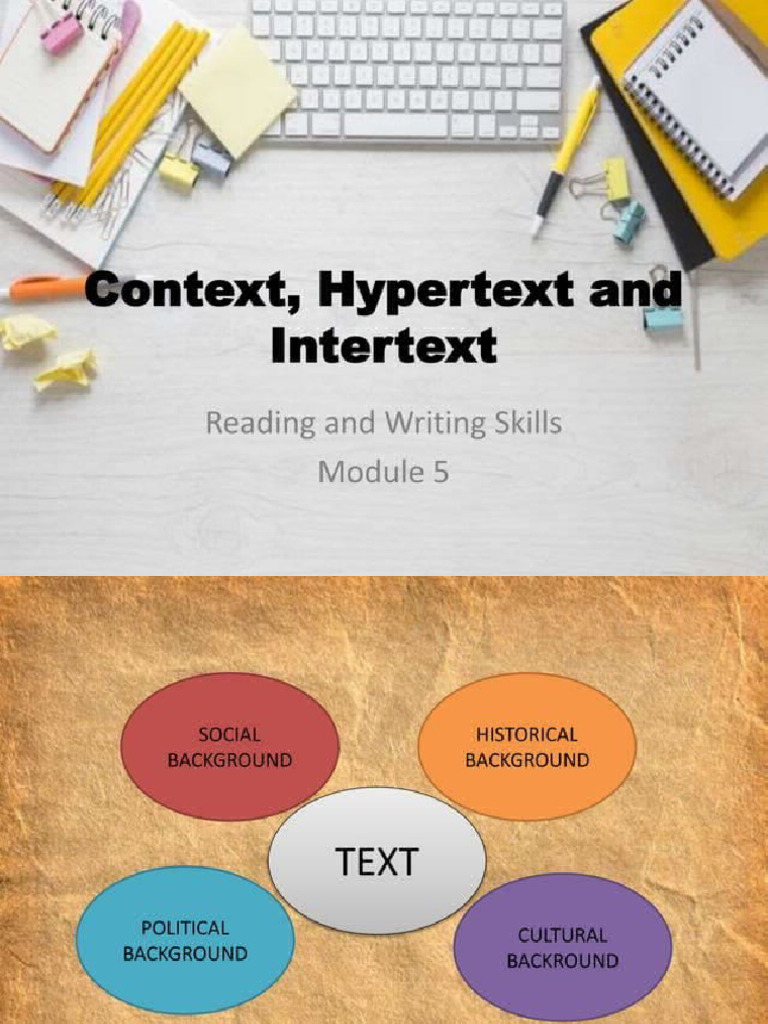 Hypertext and Intertext | PDF