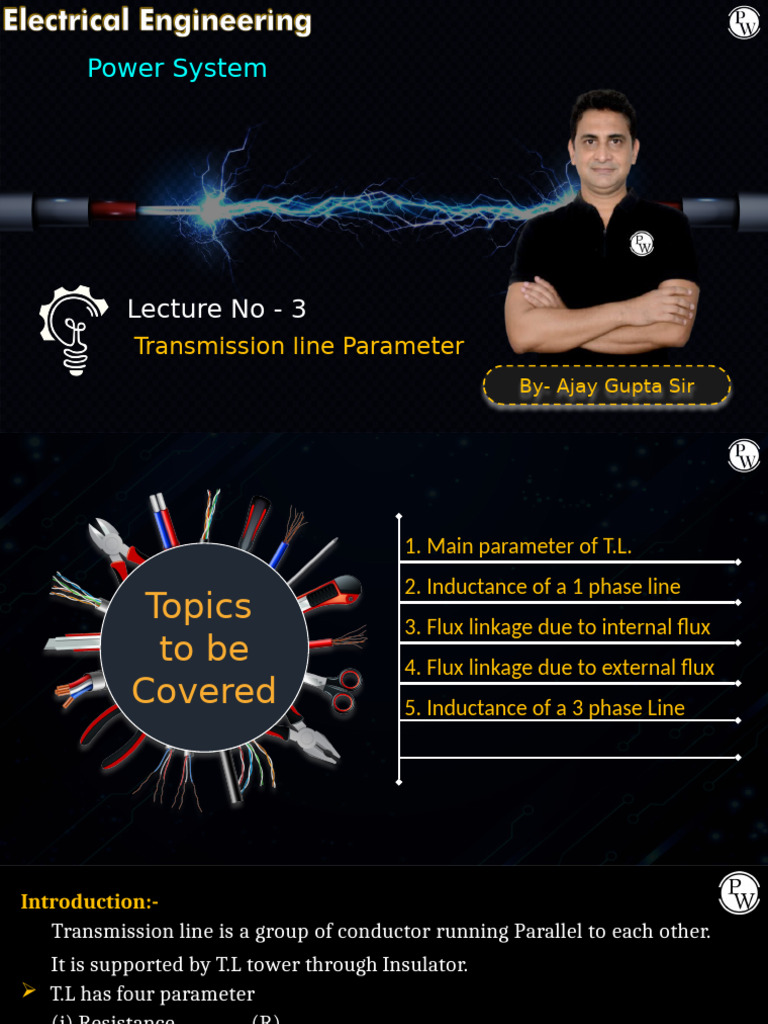 Transmission Line Parameters | PDF