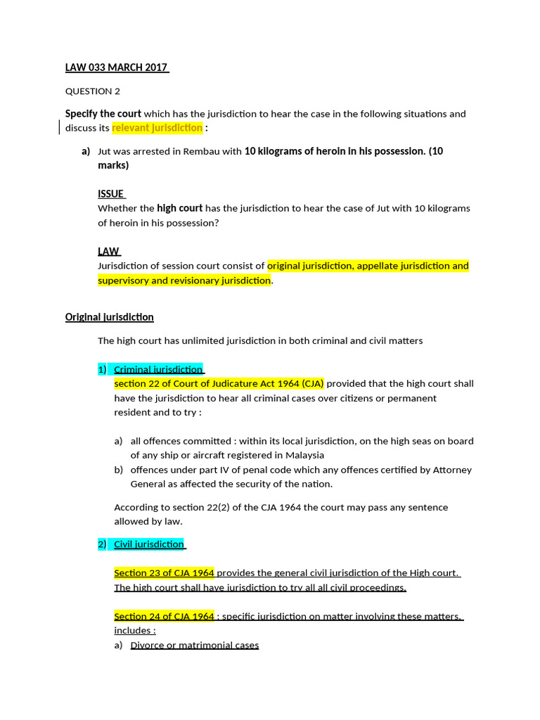 Law 033 March 2017 | PDF
