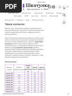 Bershka Rozmiary - Damskie I Męskie - Sizees | PDF