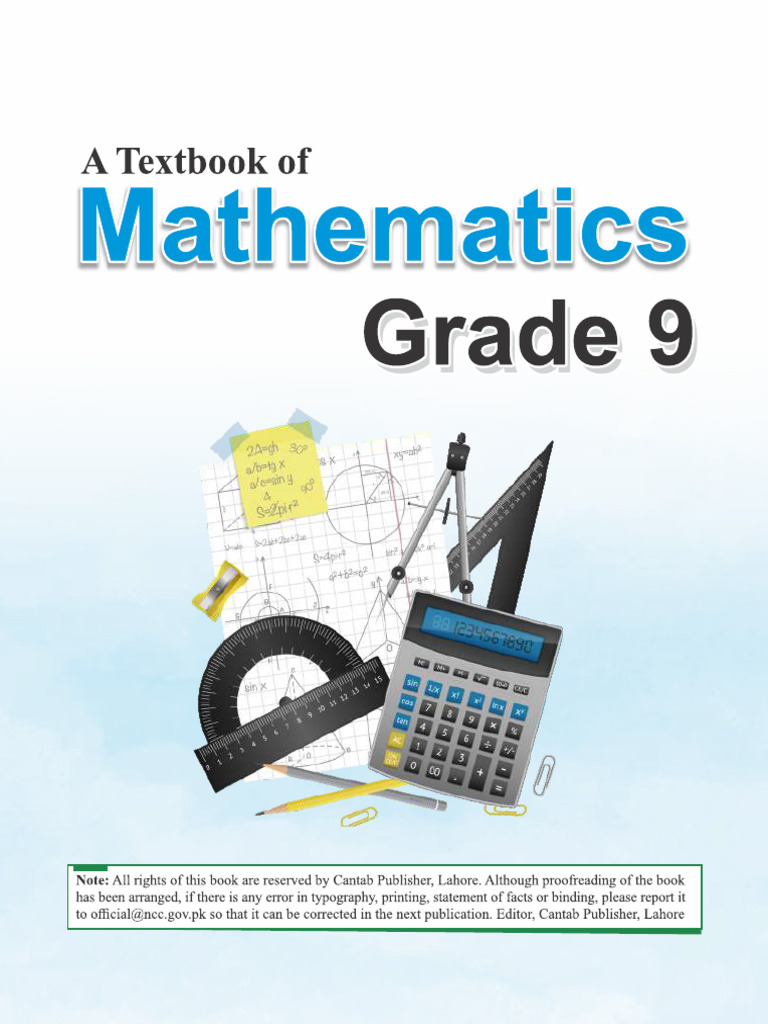 Mathematics 9 - Soft | PDF