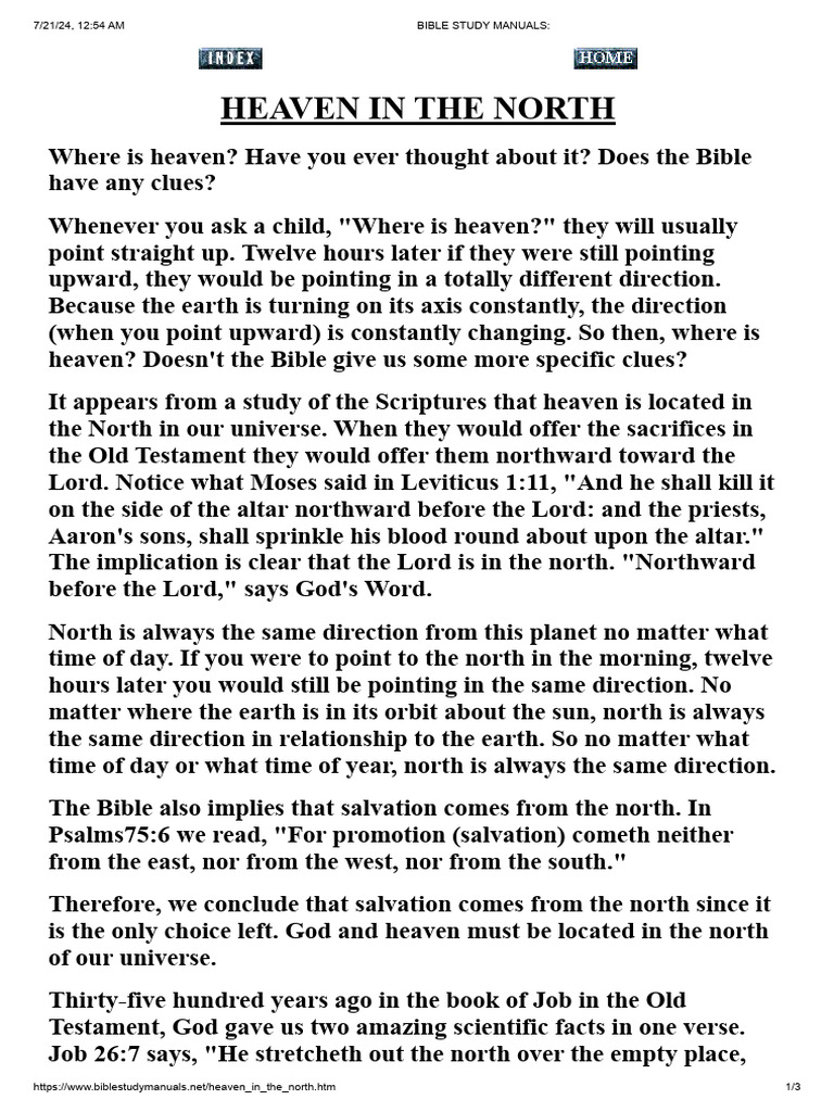 Bible Study Manuals | PDF