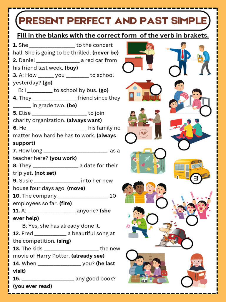 Present Perfect and Past Simple | PDF