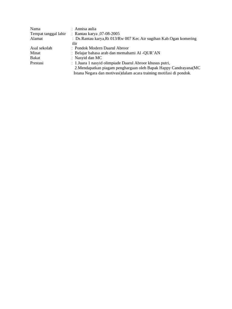 Annisa Aulia | PDF