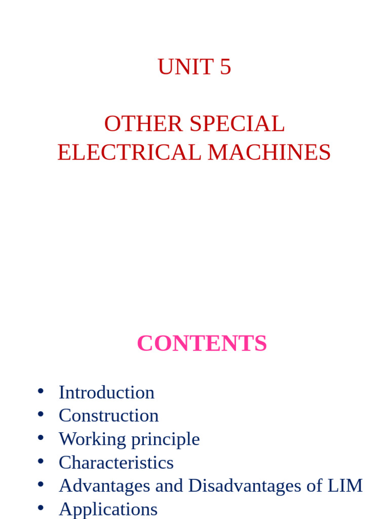 Unit 5 Hysteresis Motor | PDF
