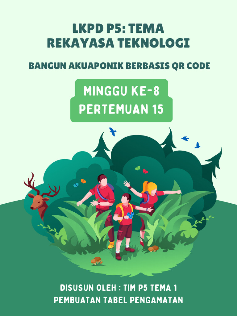 LKPD P5 Minggu Ke 8 Pertemuan 15 | PDF