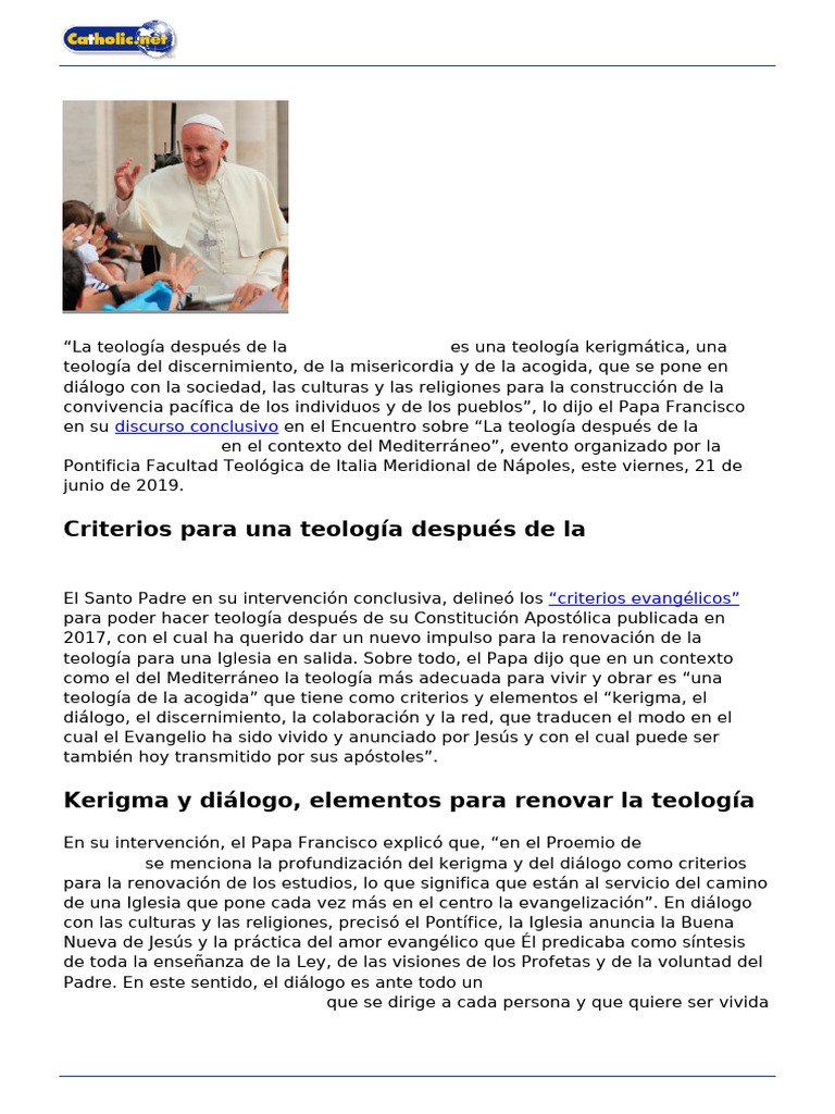 Criterios PARA LA ACOGIDA | PDF