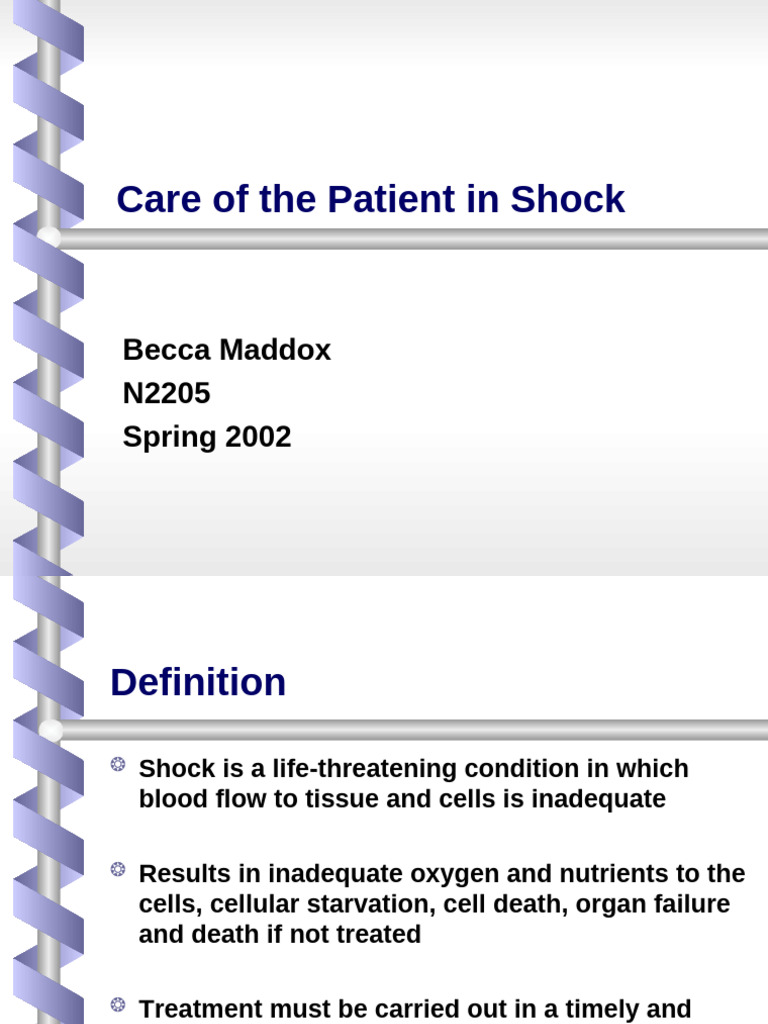 Shock | PDF