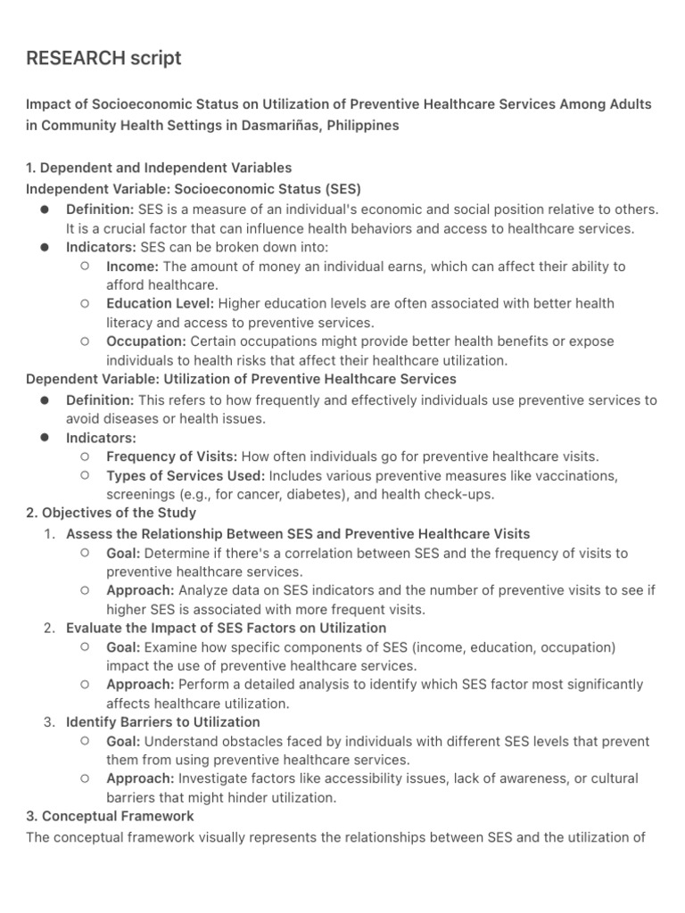 Research Script | PDF