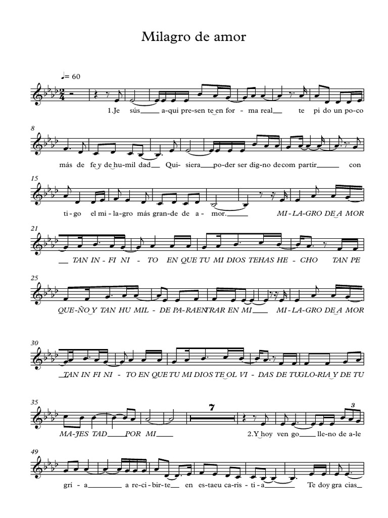 Milagro de Amor LAB | PDF