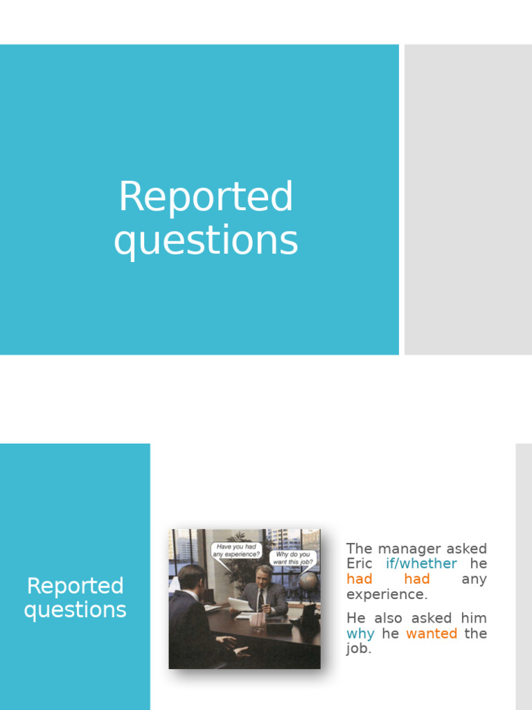 Reported Questions | PDF