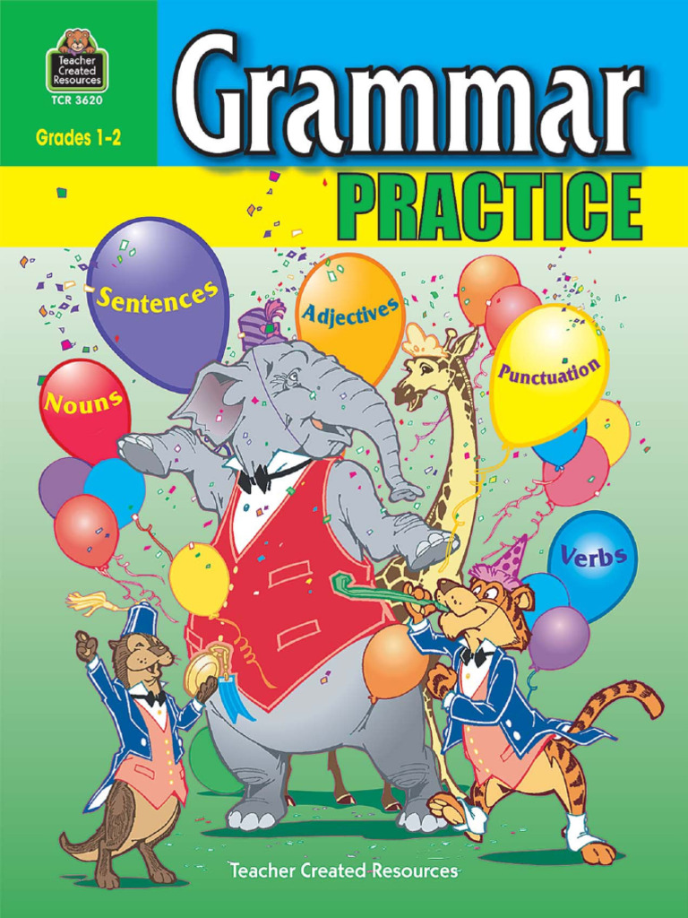 Grammar Practice (Grades 1-2) Teacher Created Resources Book | PDF