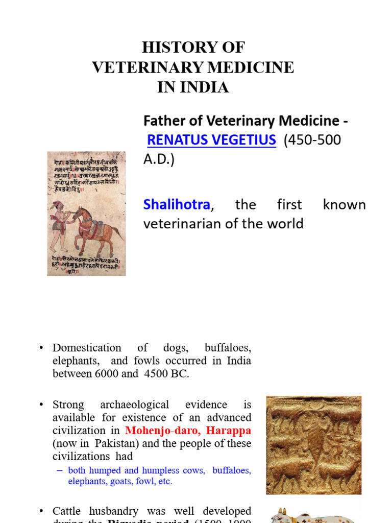 History of Veterinary Medicine | PDF