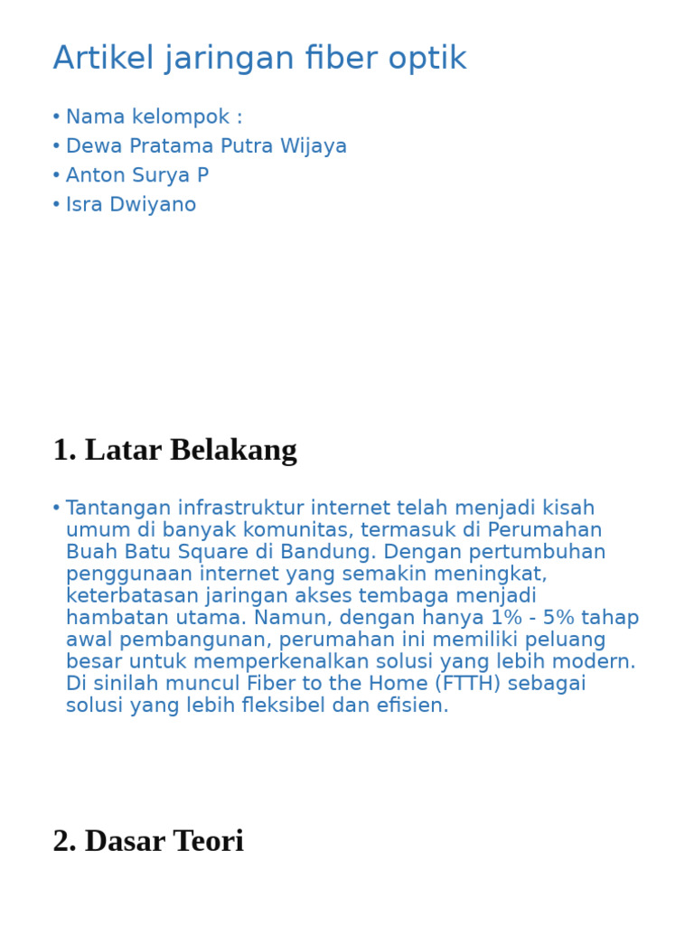 Fiber Optik | PDF