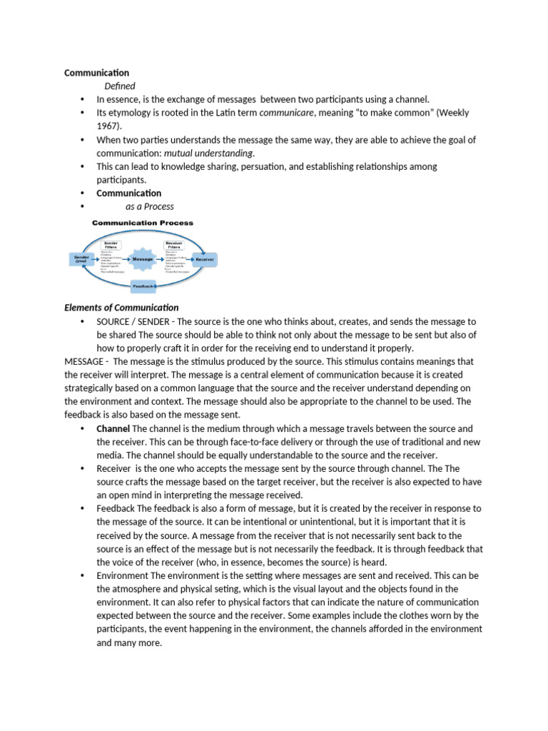 Oral Com Handouts | PDF