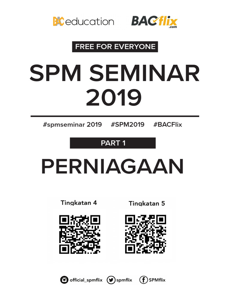 Perniagaan Spmflix (Pt. 1) | PDF