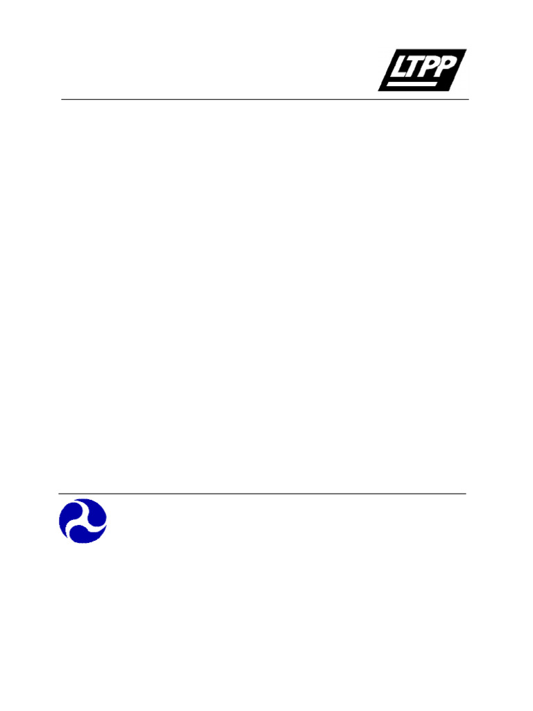 LTPP - ResilientModulus - Protocol P46 | PDF