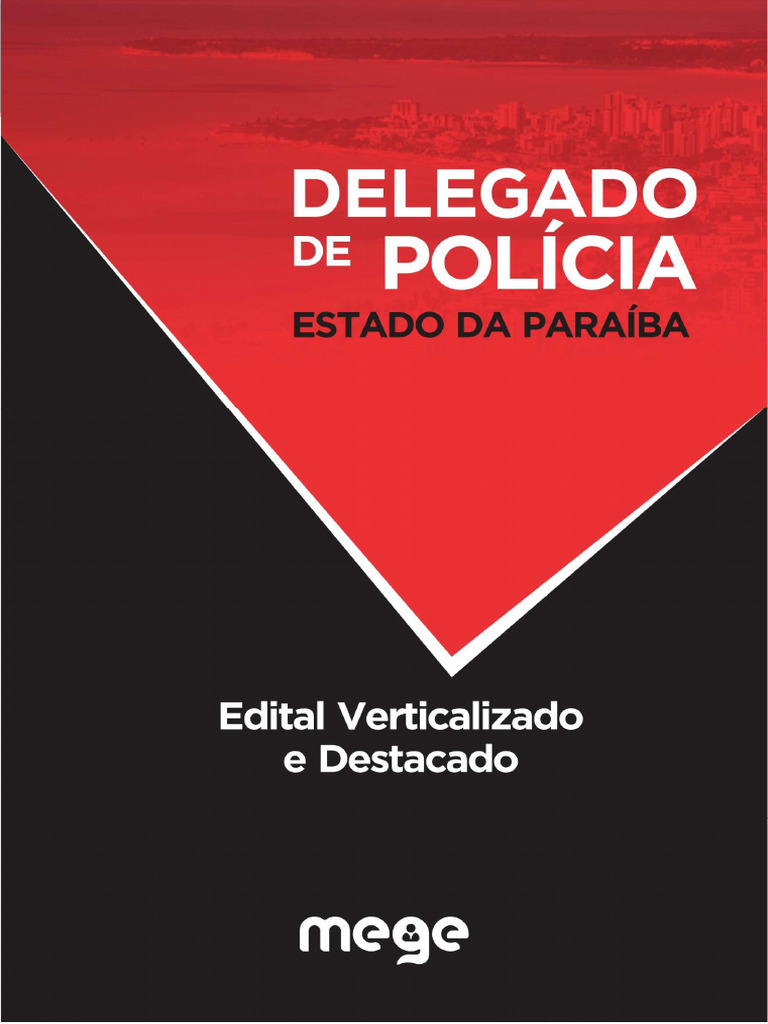 Edital Verticalizado PCPB 23723 | PDF