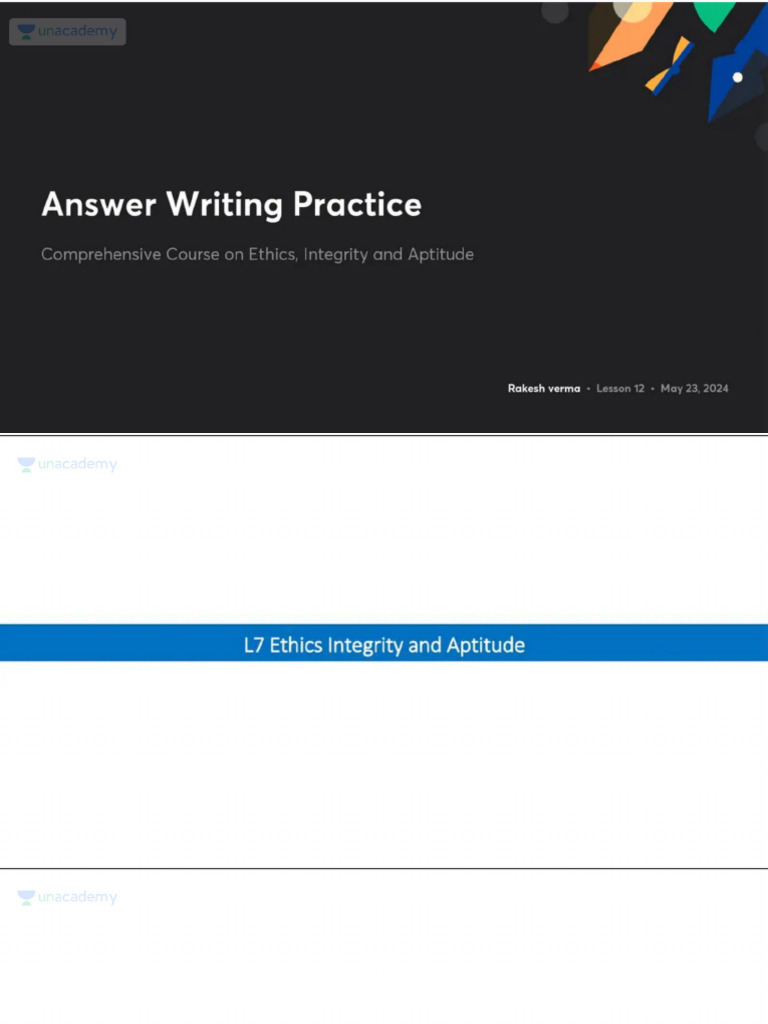 Answer Writing Practice No Anno | PDF