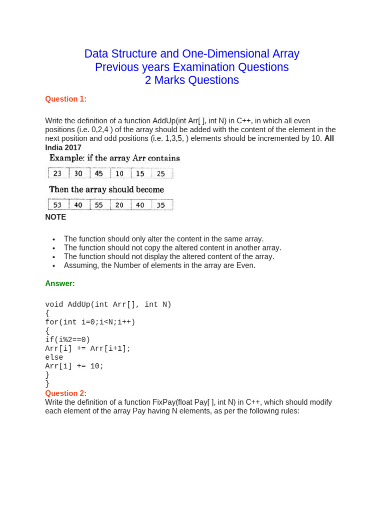Data Structure | PDF
