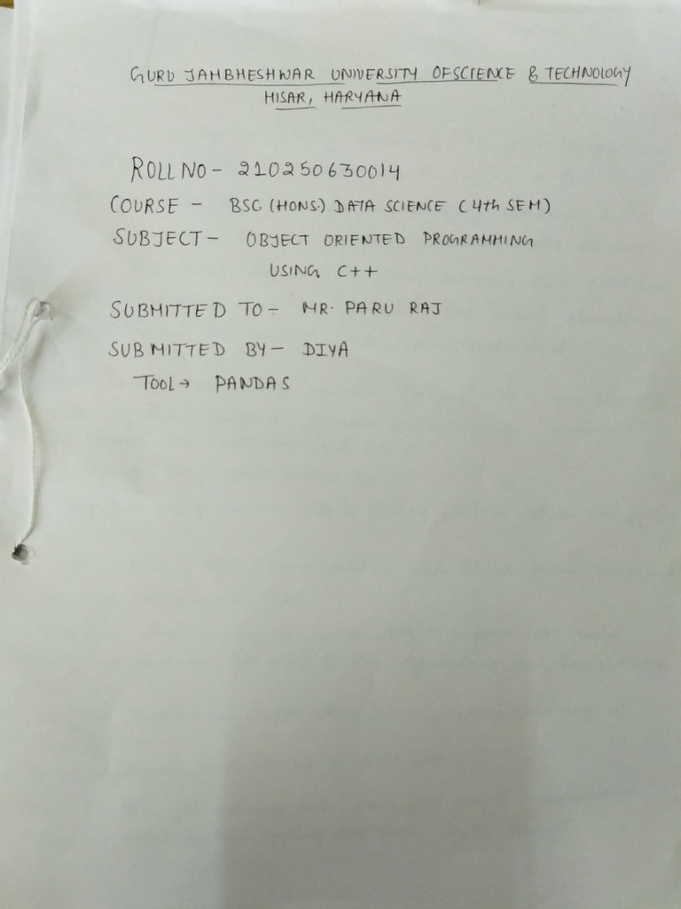 (Diya) (Pandas) Assignment | PDF (Diya) (Pandas) Assignment | PDF