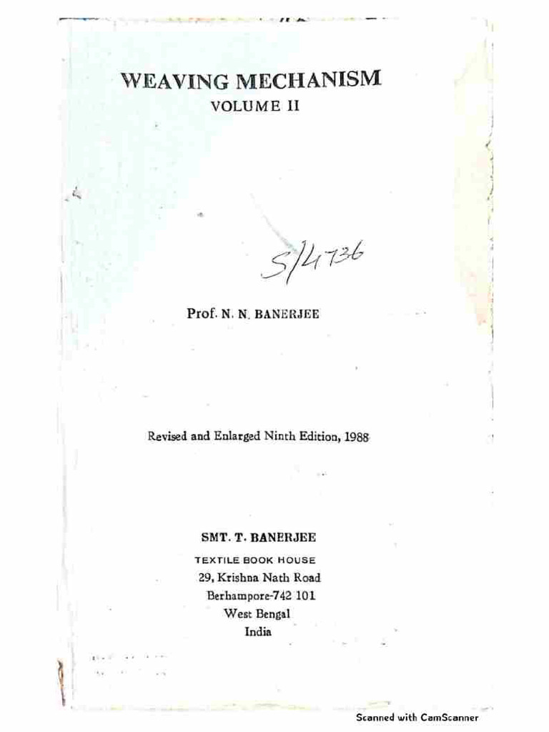 WM 2 NN Banerjee. | PDF