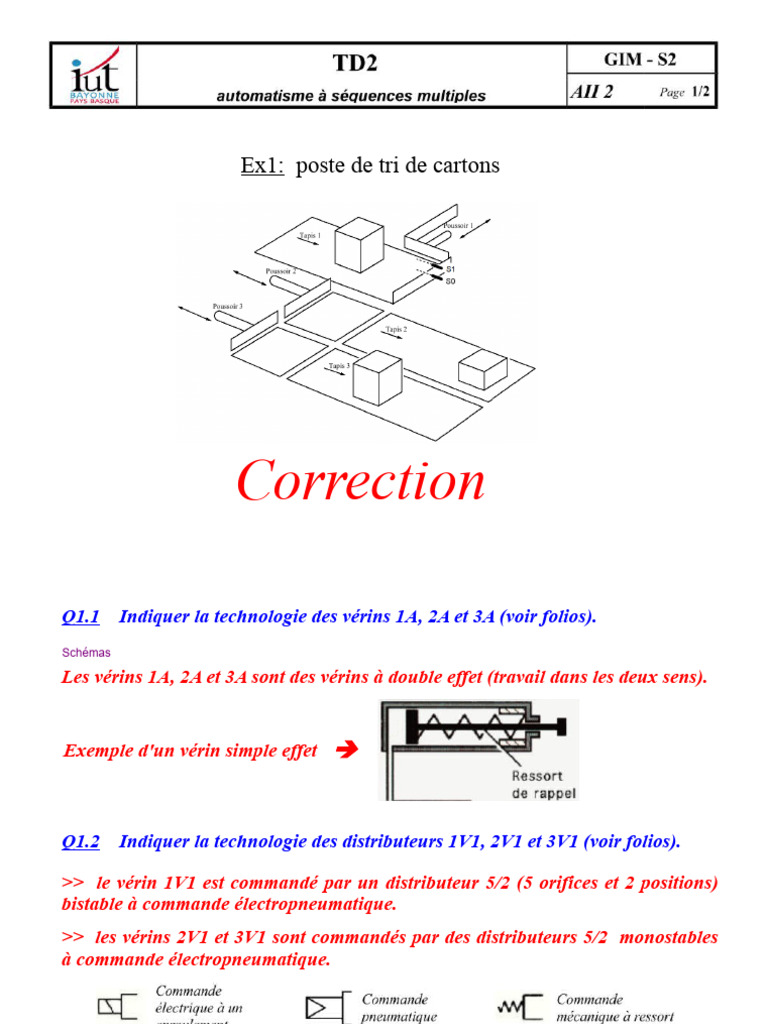 TD2 GrafcetsMult Correction | PDF