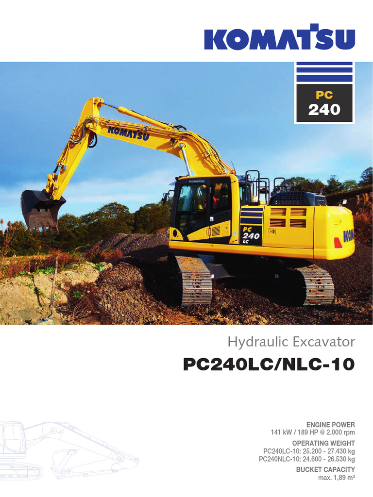 Exca PC240LC-10 | PDF