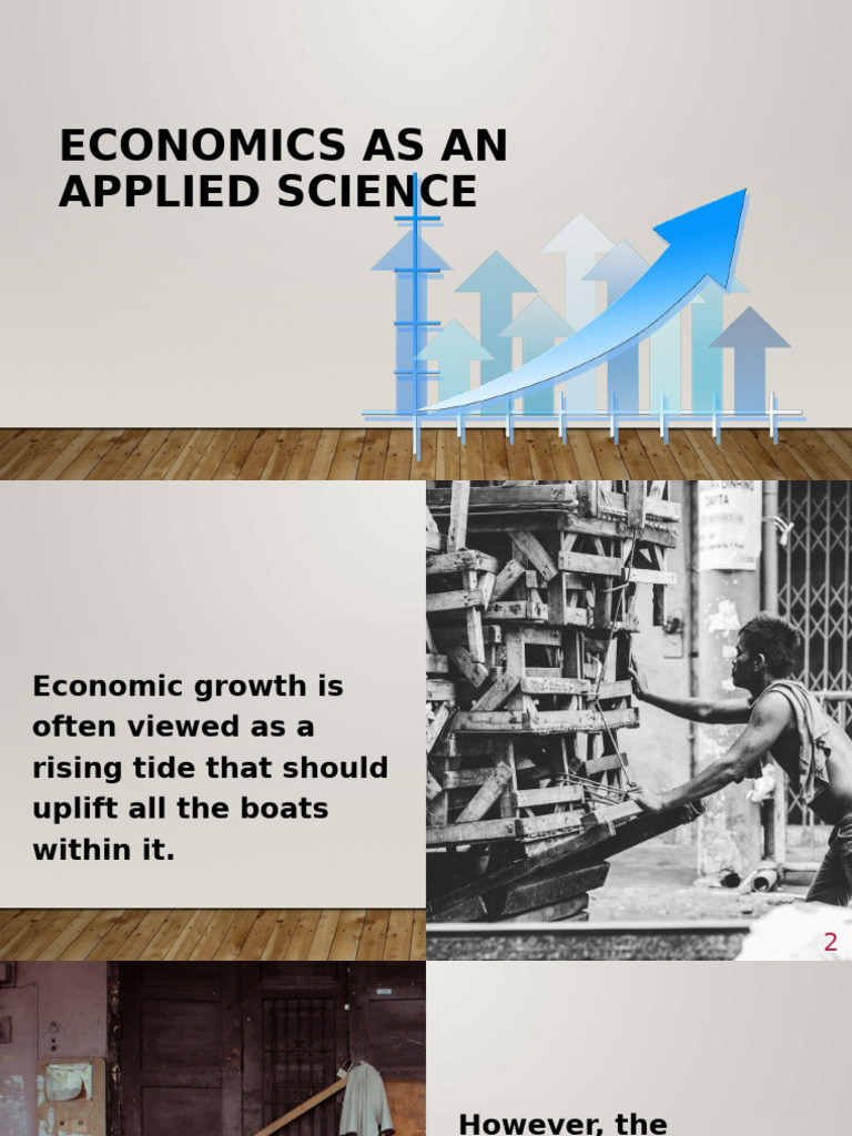 Economics As An Applied Science | PDF