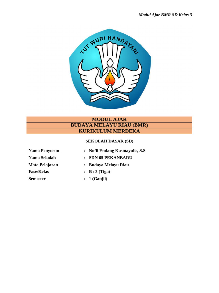 Modul Ajar BMR | PDF