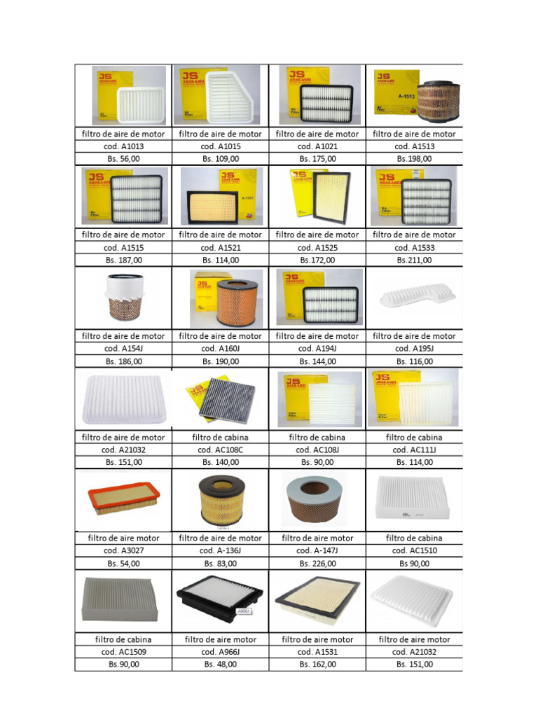 Catalogo Asakashi-Denso | PDF
