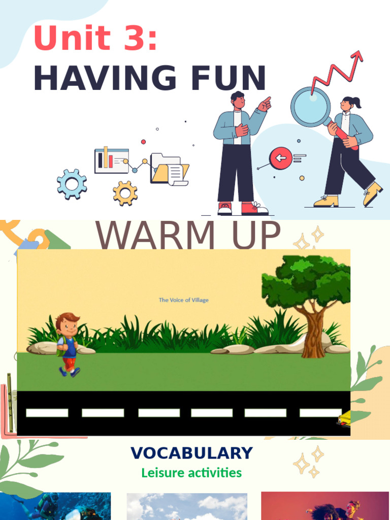 Pet Unit 3 Having Fun | PDF