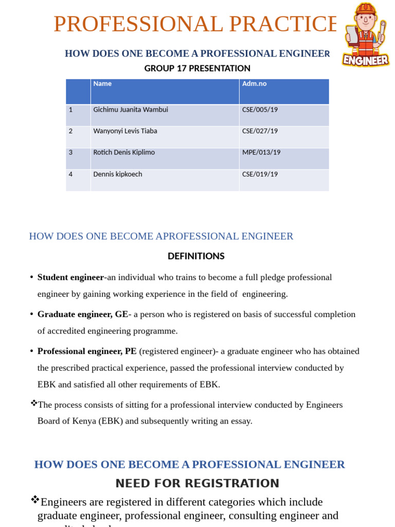 Group 17.professional Practice | PDF