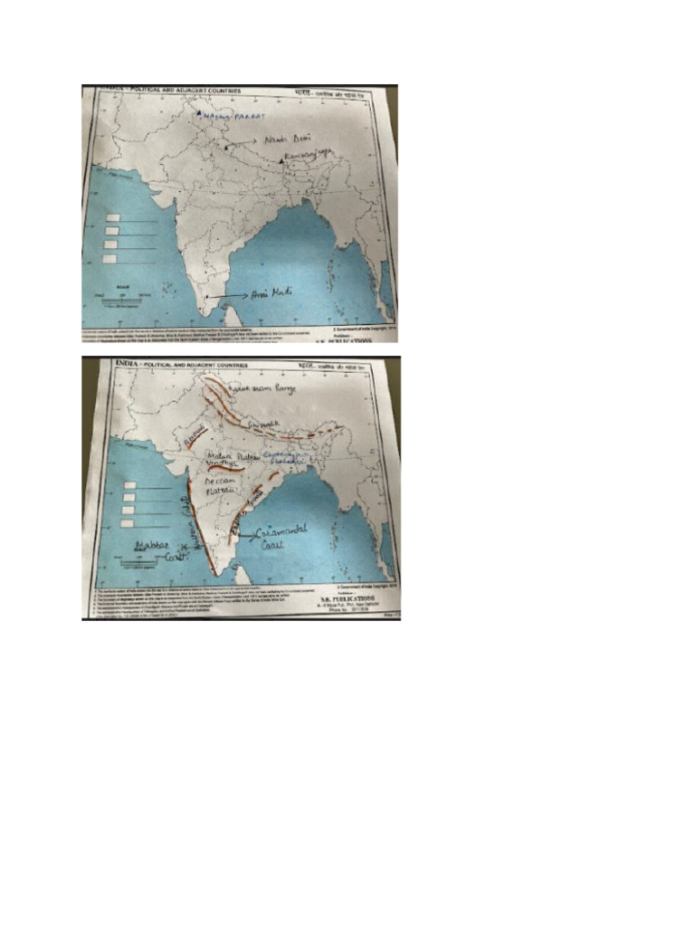 Grade 9_Geography_Physical Features Maps | PDF