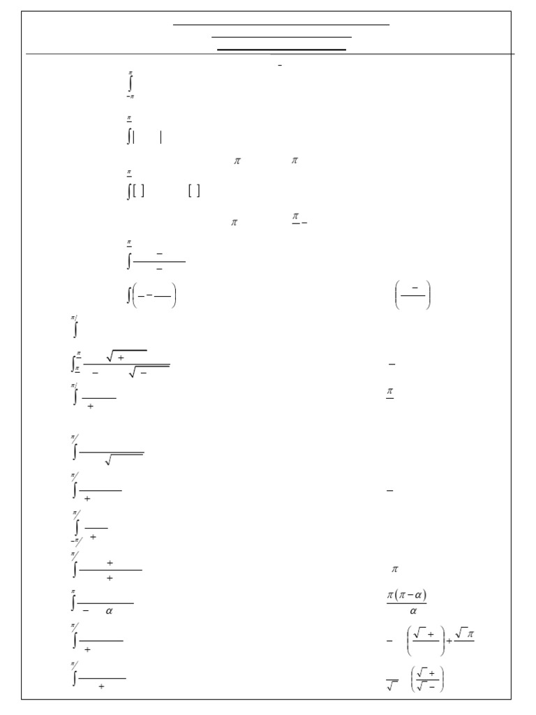 MATH (041) - ASSIGNMENT - Definite Integrals | PDF