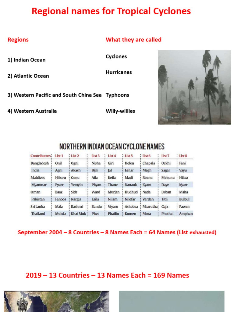 Naming of Cyclone | PDF