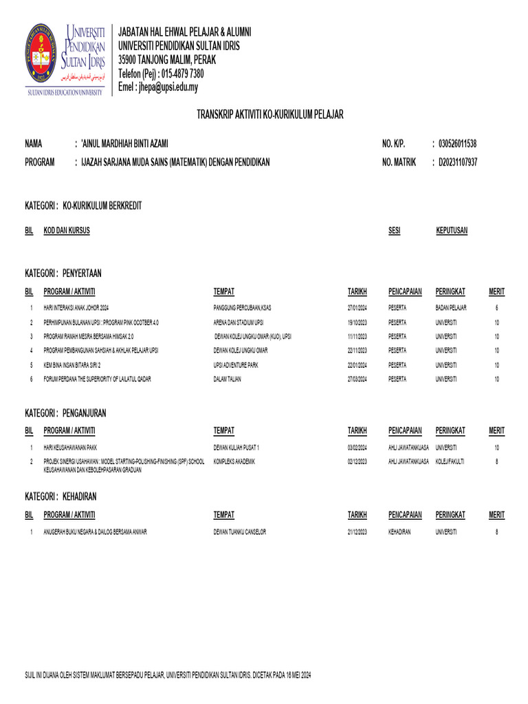 Mychamp Sem 1-Sem 2 | PDF