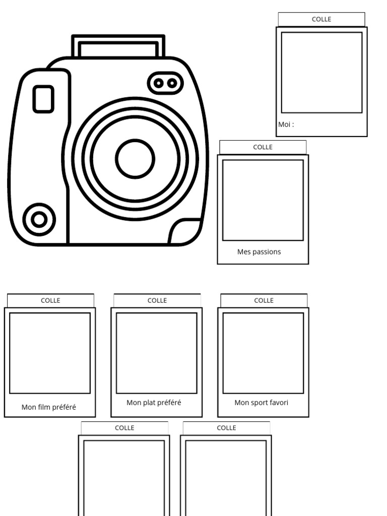 Polaroïd Rentrée Arts Visuels | PDF