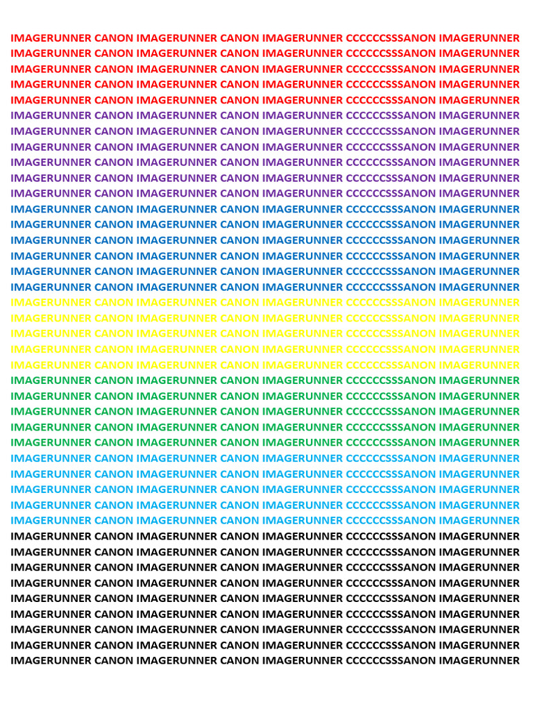 imprimante image clarity test | PDF