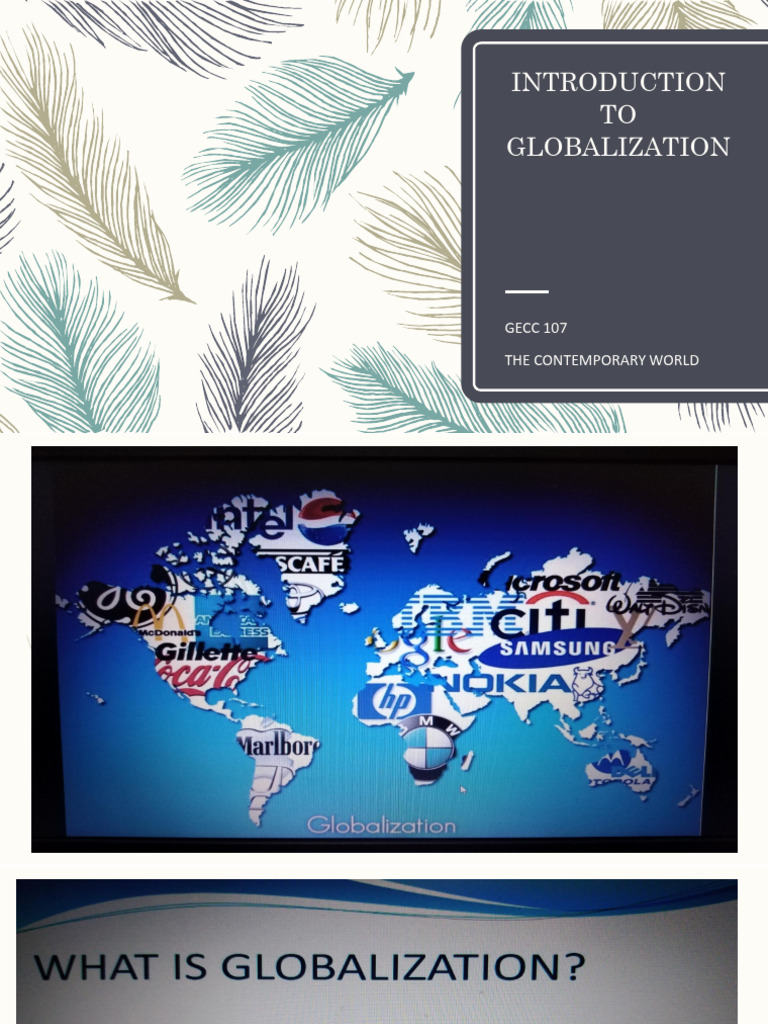Introduction To Globalization | PDF