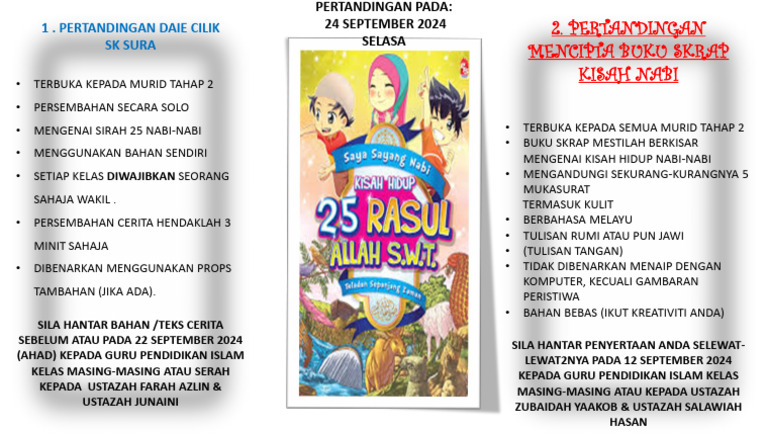 Iklan Pertandingan Maulidur Rasul | PDF