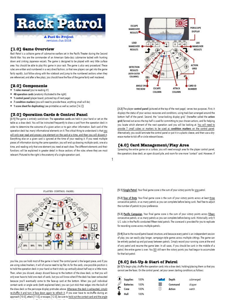 Rules Rack Patrol PDF | PDF