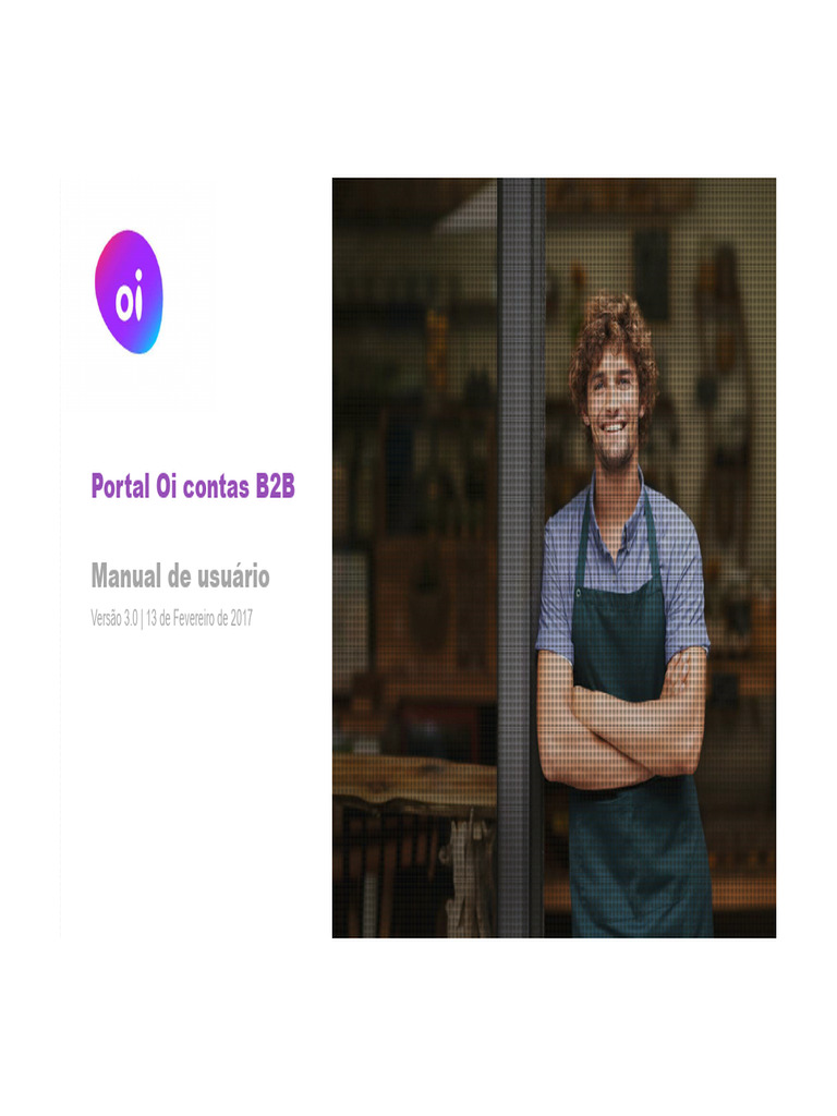 Manual Portal OI Contas B2B - Cliente - Corporativo - 3 0 - (Para o Cliente) | PDF