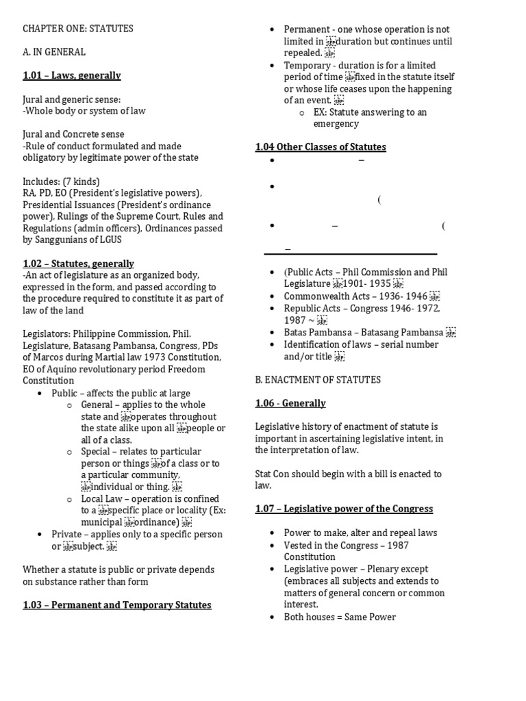 520623628-CHAPTER-ONE-SUMMARY-OF-AGPALO-STATCON | PDF