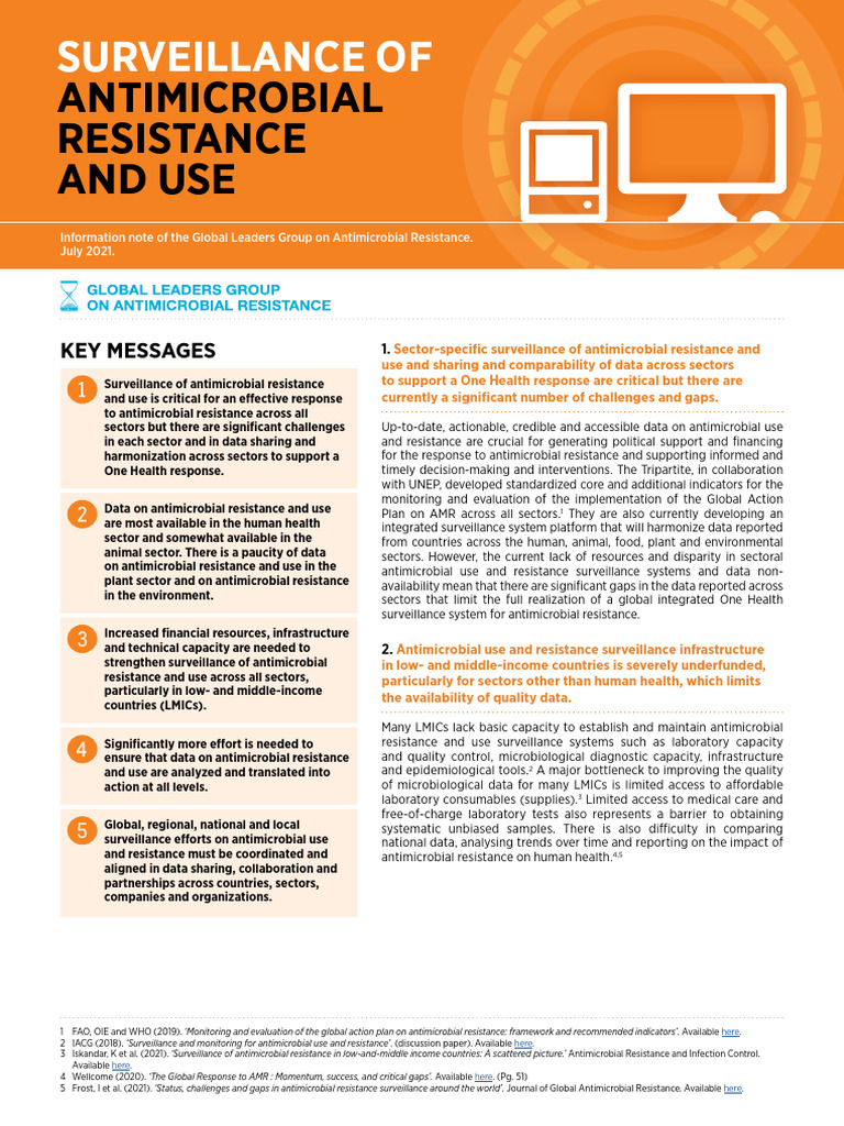 Surveillance of Amr | PDF