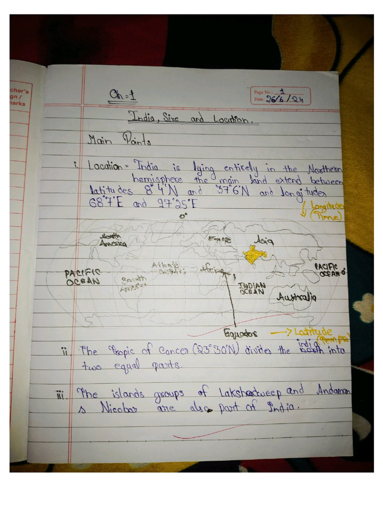 Geography (SST) Class 9th B | PDF