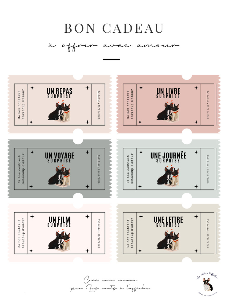 Bon Cadeau Offrir | PDF