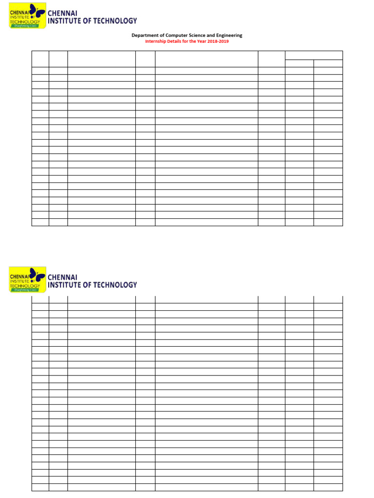 CSE Dept Final | PDF
