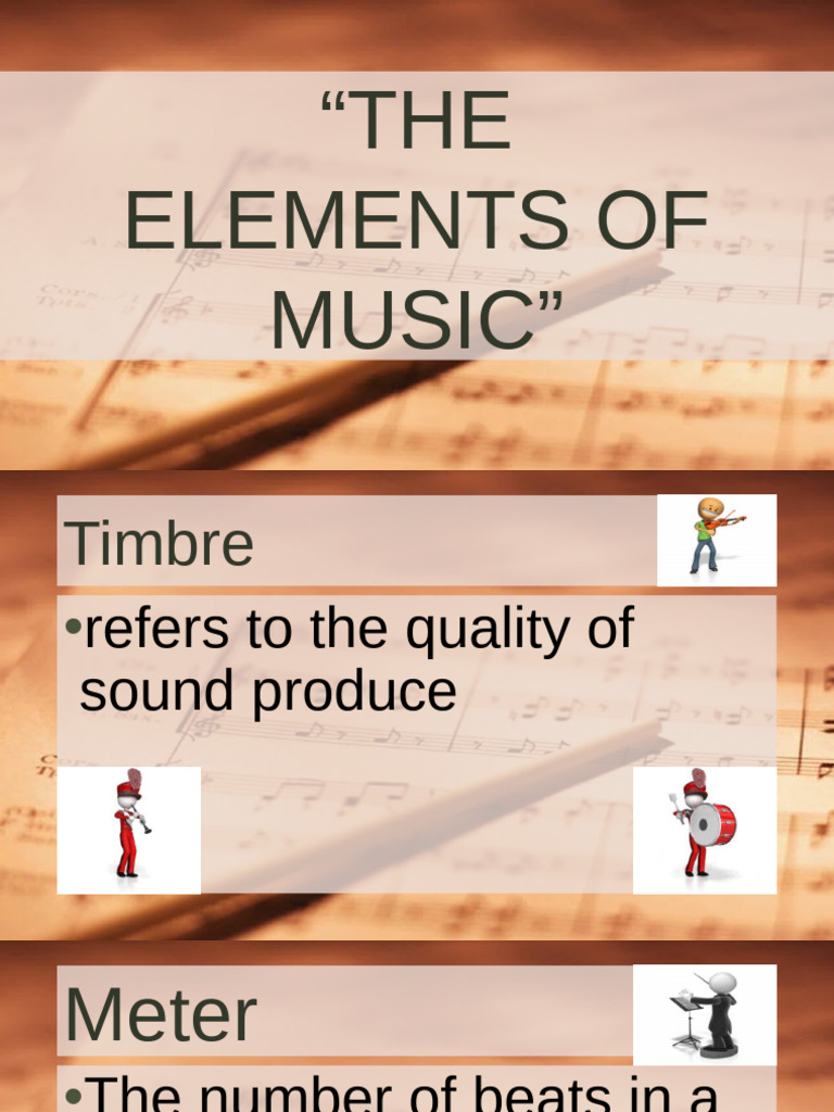 The Elements of Music | PDF